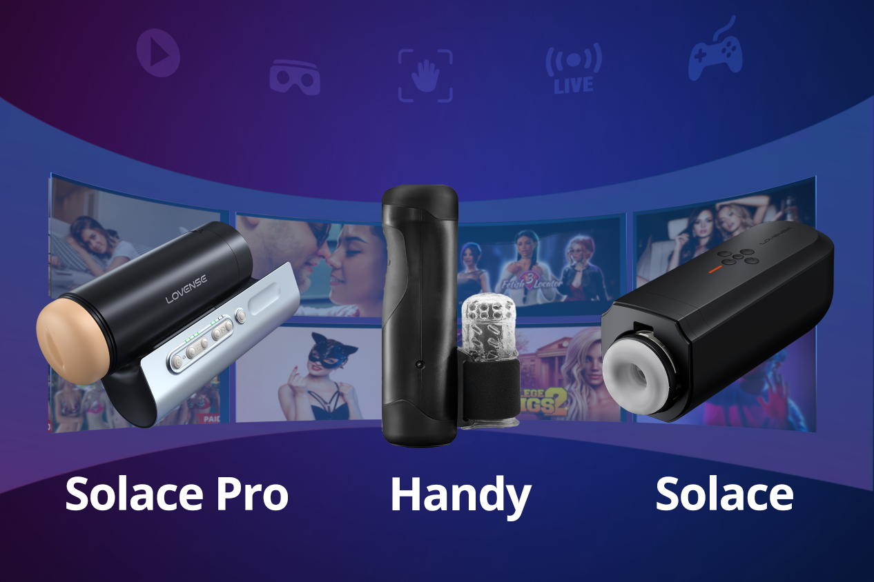 Compare Lovense Solace Pro vs Solace vs The Handy!