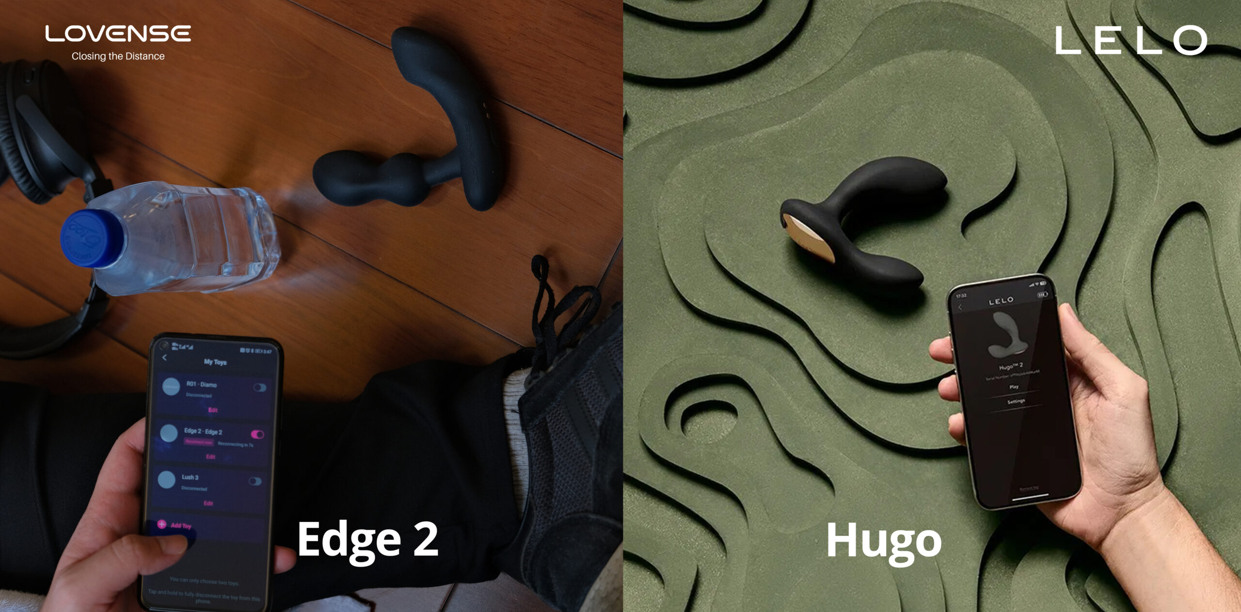Lovense Edge 2 vs LELO Hugo | Which One is Better for U or for Your ...